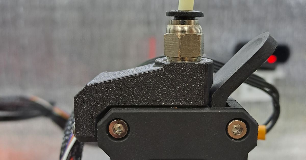 Sprite Extruder SE PTFE Mount by pellcorp | Download free STL model ...