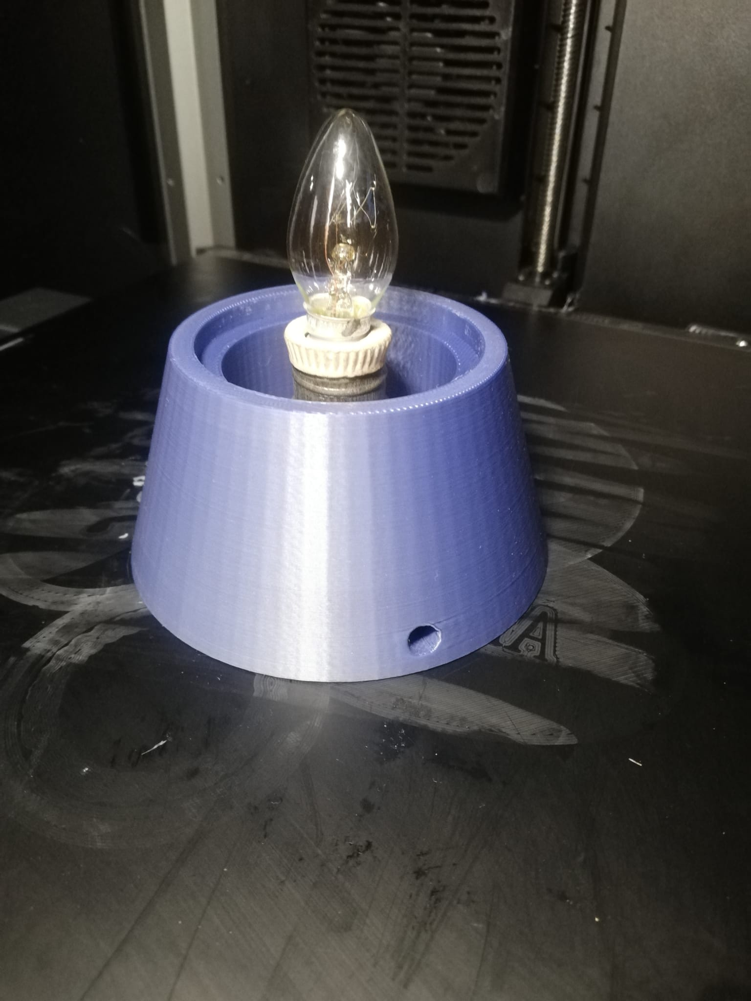 Spherical Lithophane Base by Septhis | Download free STL model ...