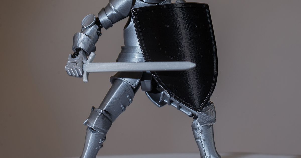 Medieval knight armor for DUMMY 13 by Martin | Download free STL model ...