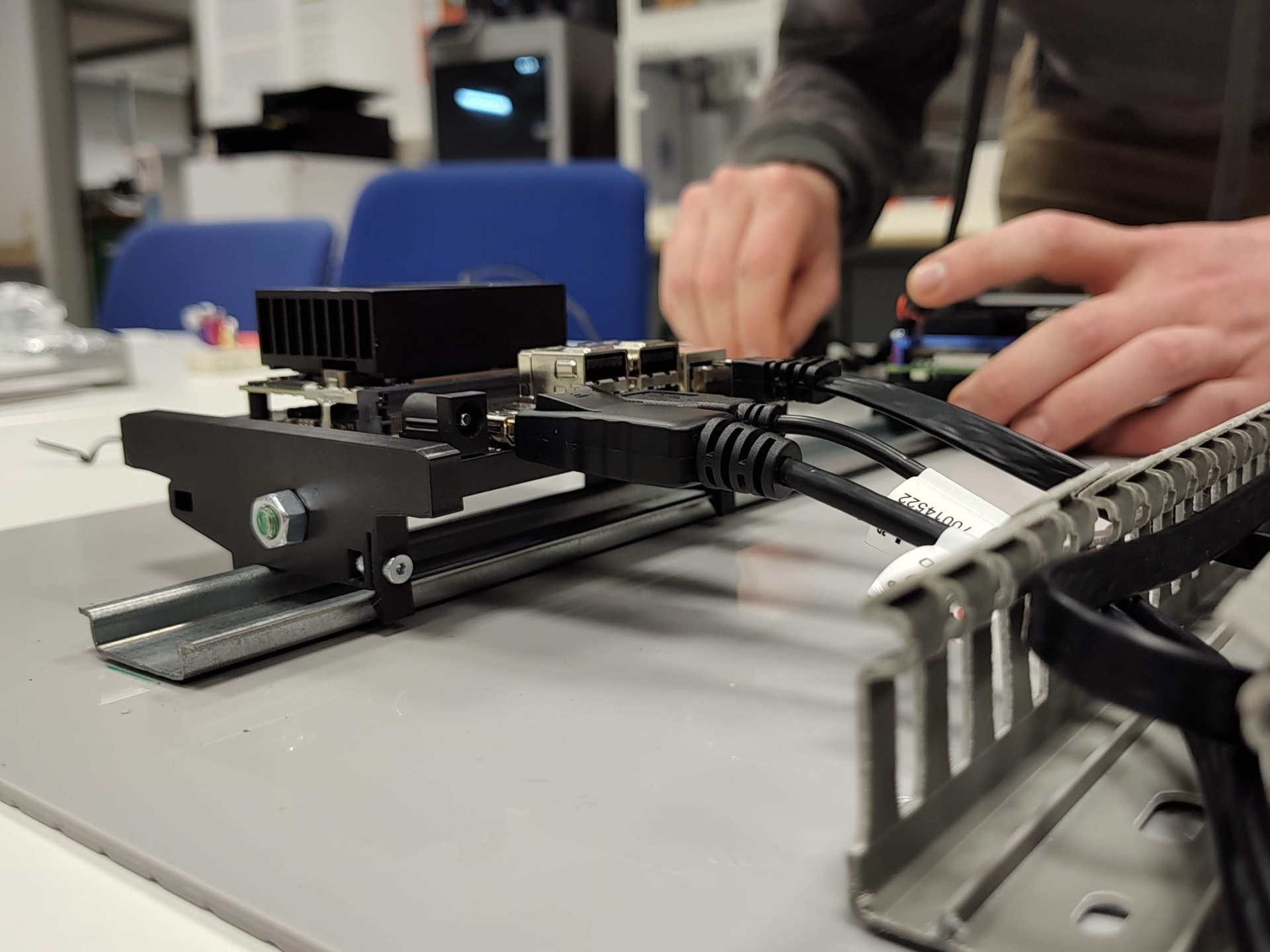 Din-Rail-Mount Nvidia Jetson Orion Nano by Max Siebenschläfer ...