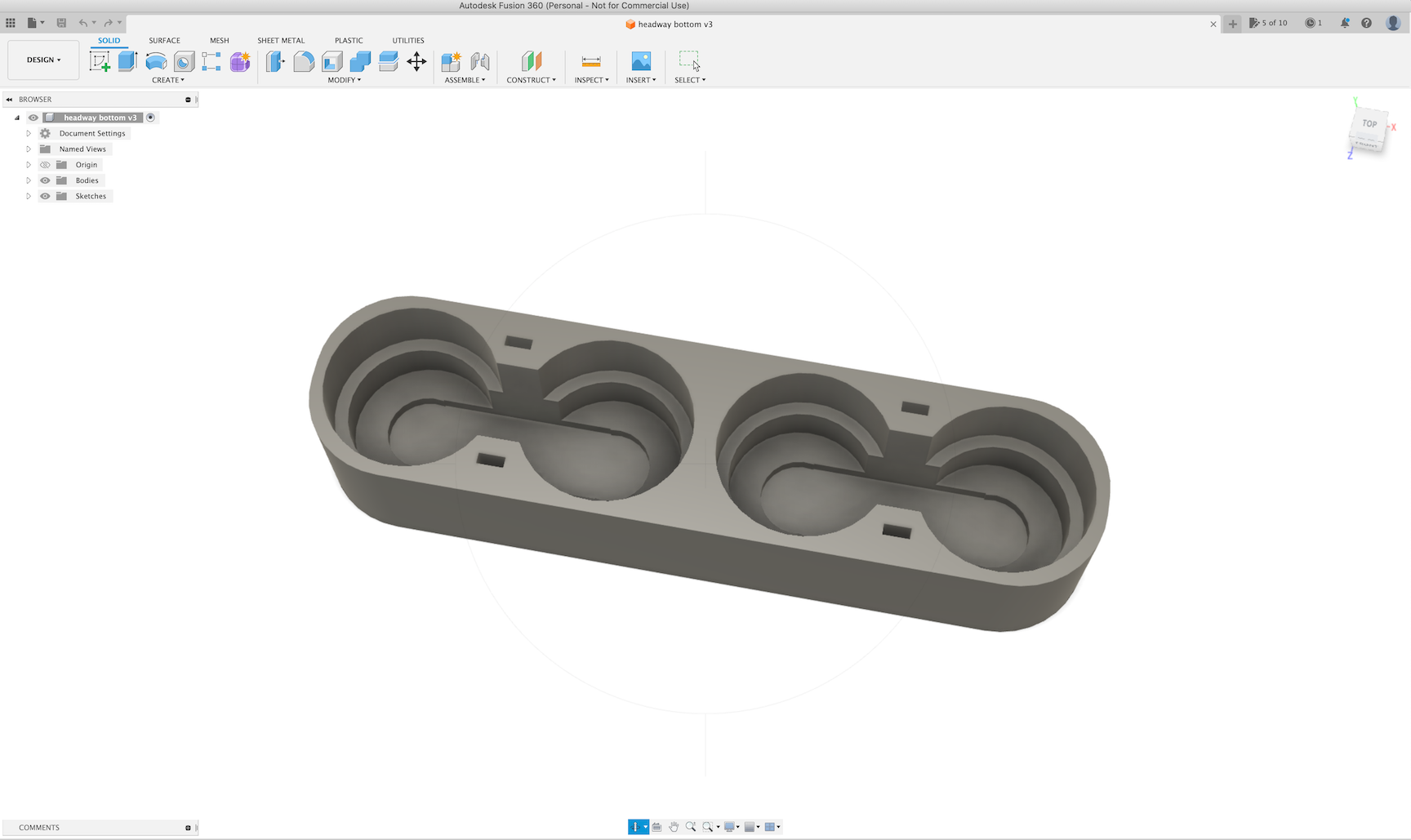 12 volt 38120 Headway cells by Jeff | Download free STL model ...