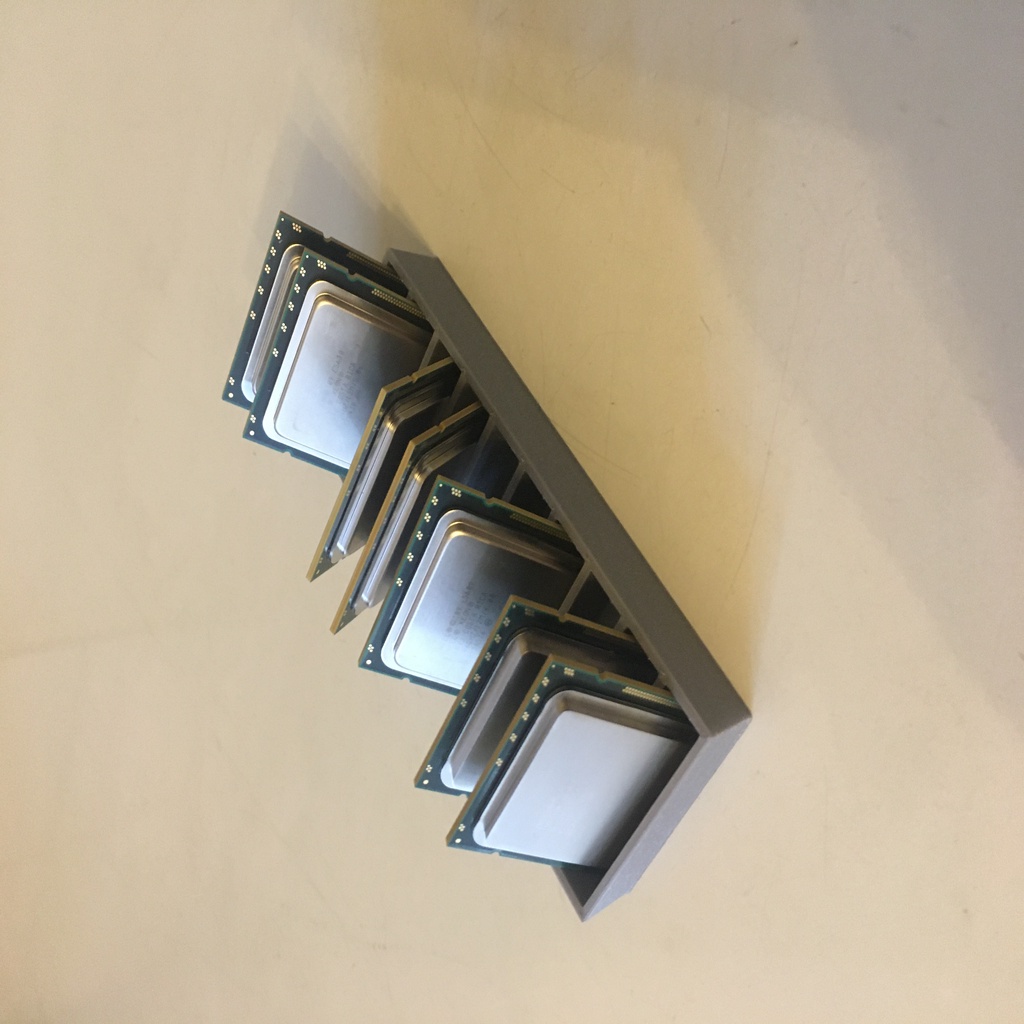 CPU Storage Holder by Speedy16 | Download free STL model | Printables.com