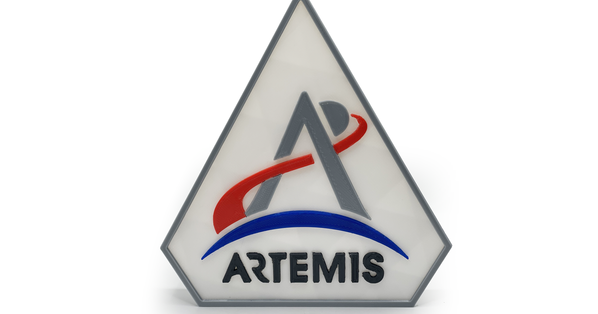 Artemis Logo by automontronic | Download free STL model | Printables.com