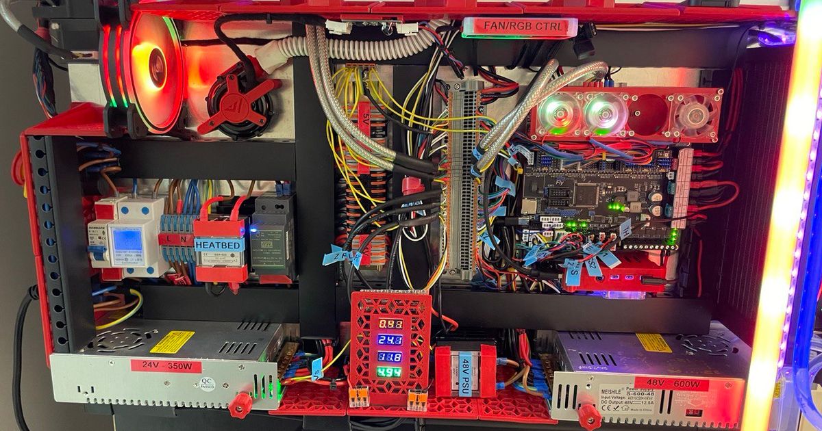 VzBot-style electronics enclosure panels by Tall Boy | Download free ...