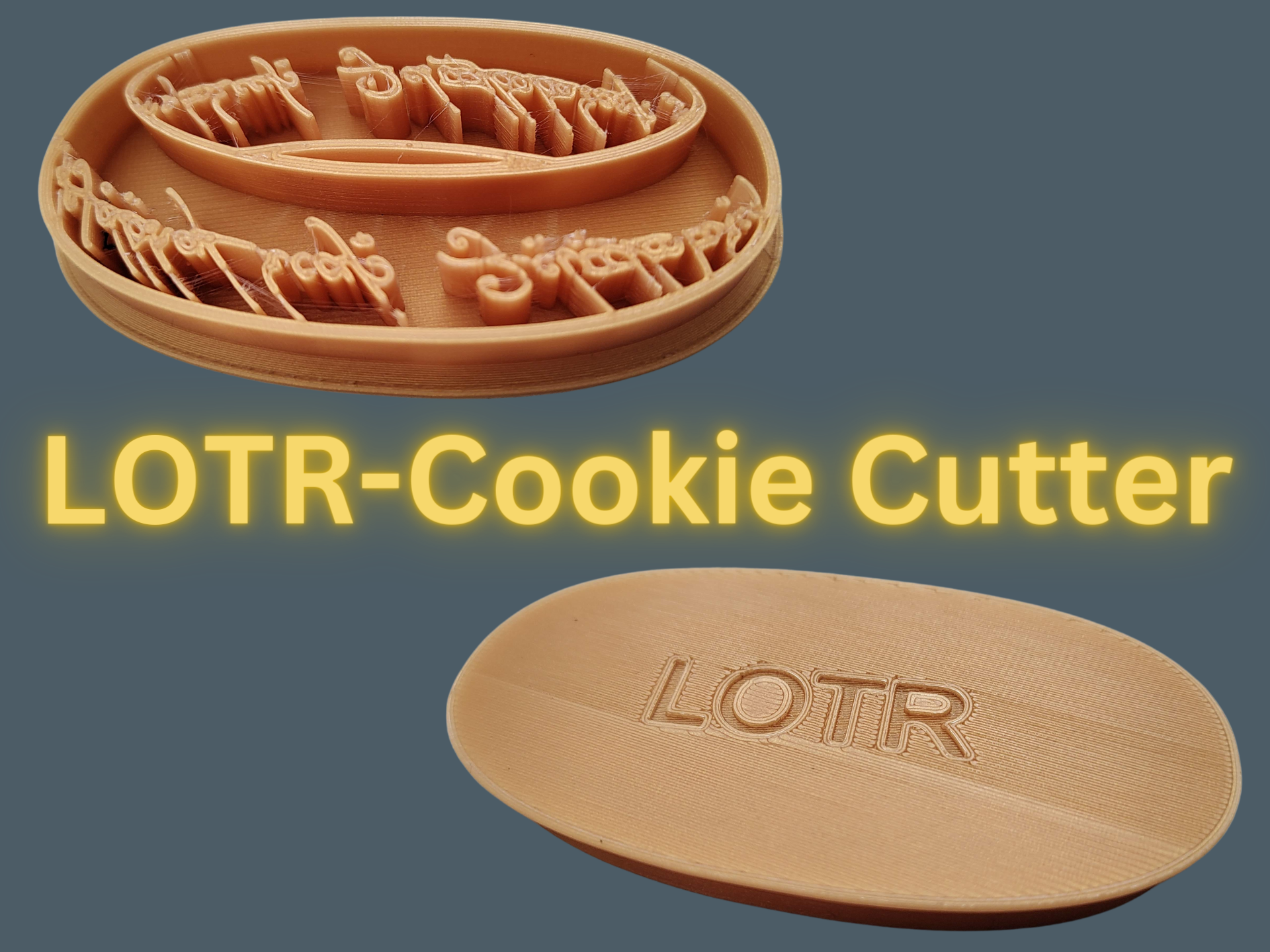 Lord of the Rings Cookie Cutter (LOTR) by Max Siebenschläfer | Download ...