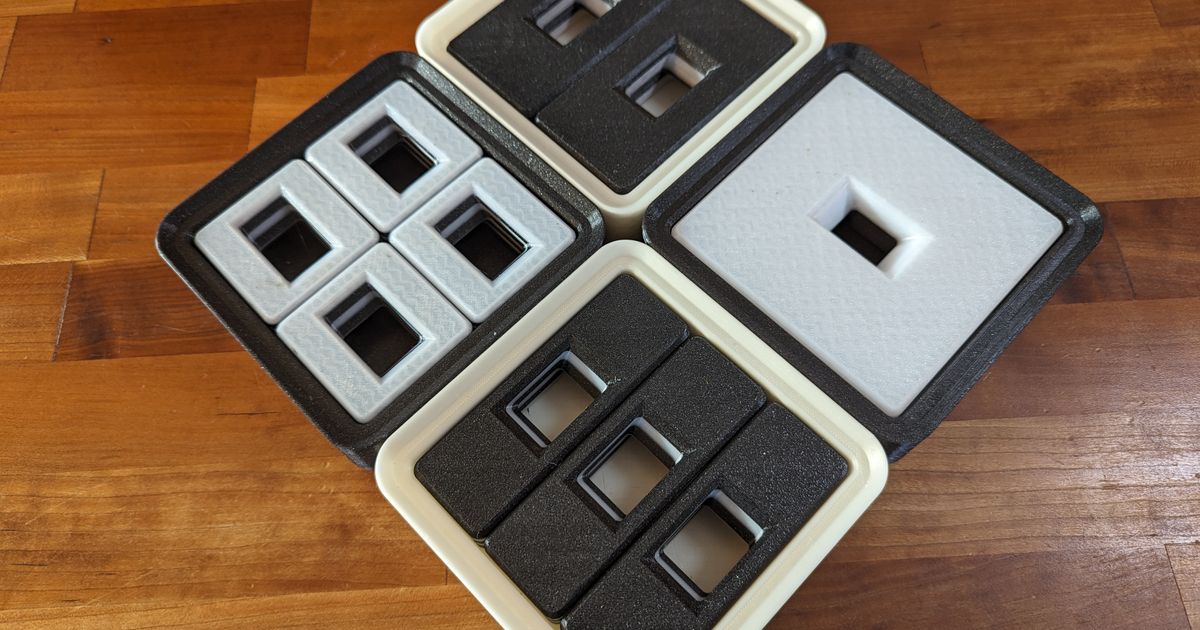 Montessori style block sorting stacking box by Paul Blankenbaker ...