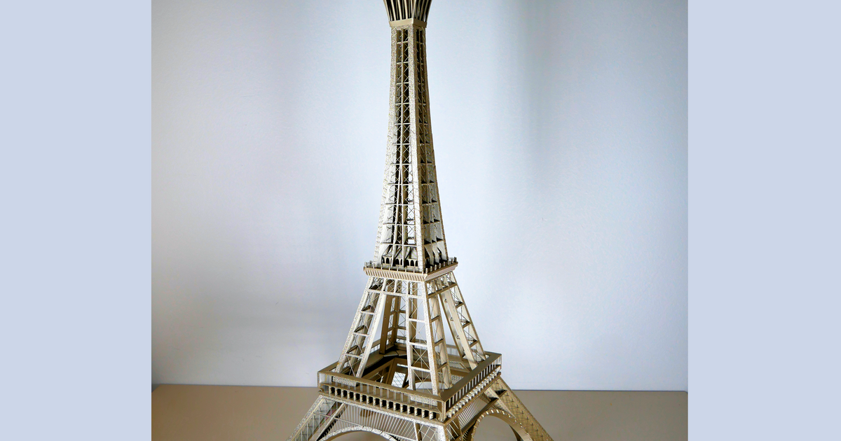 Large String Eiffel Tower por 3DPrintBunny | Tienda de Printables