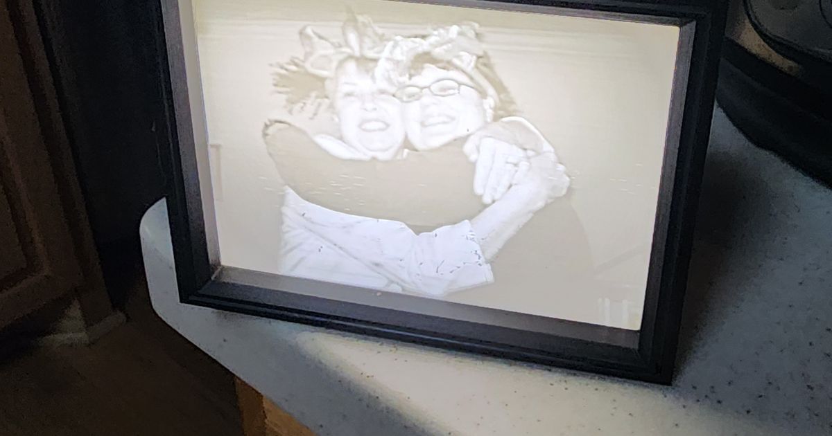 Lithophane Light Box by Josh | Download free STL model | Printables.com