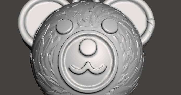 Bear pendant by Andrew Waterhouse | Download free STL model ...