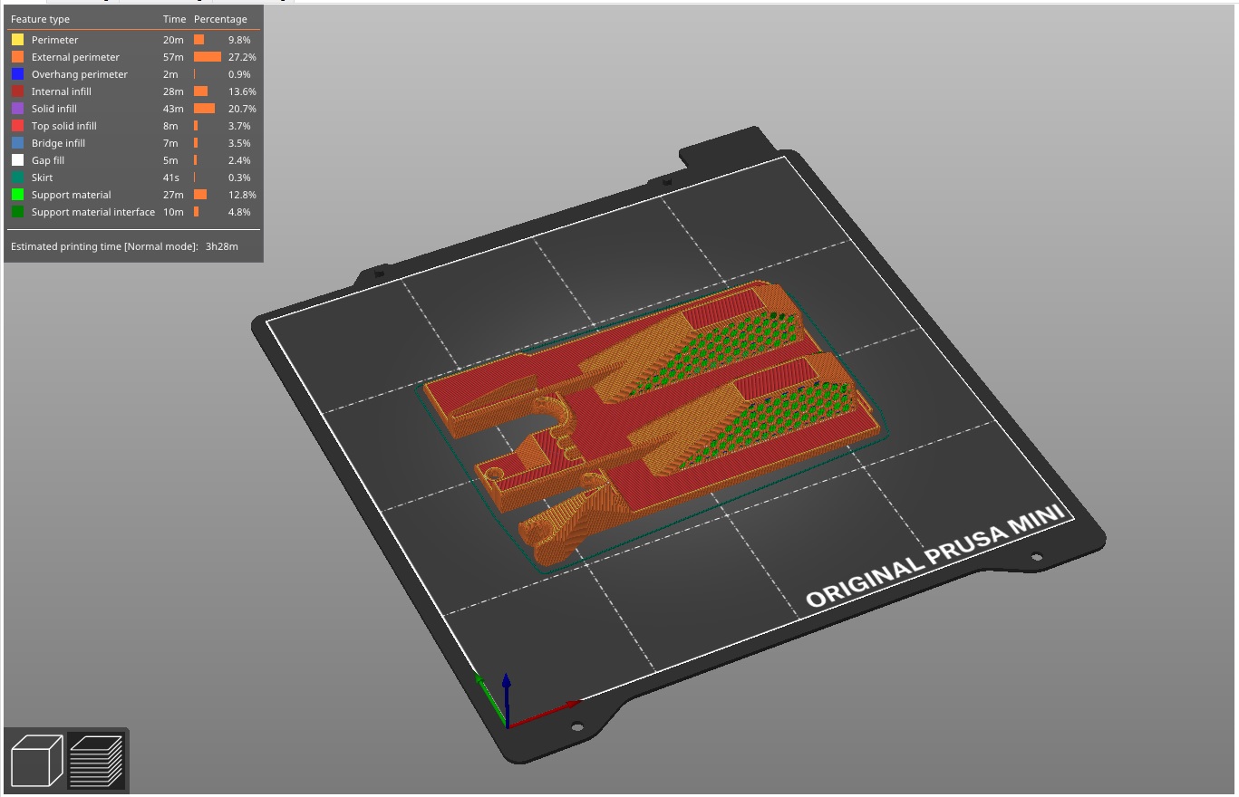 Prusa Mini Buddy Board Cable Management Cover por Dakar | Descargar ...