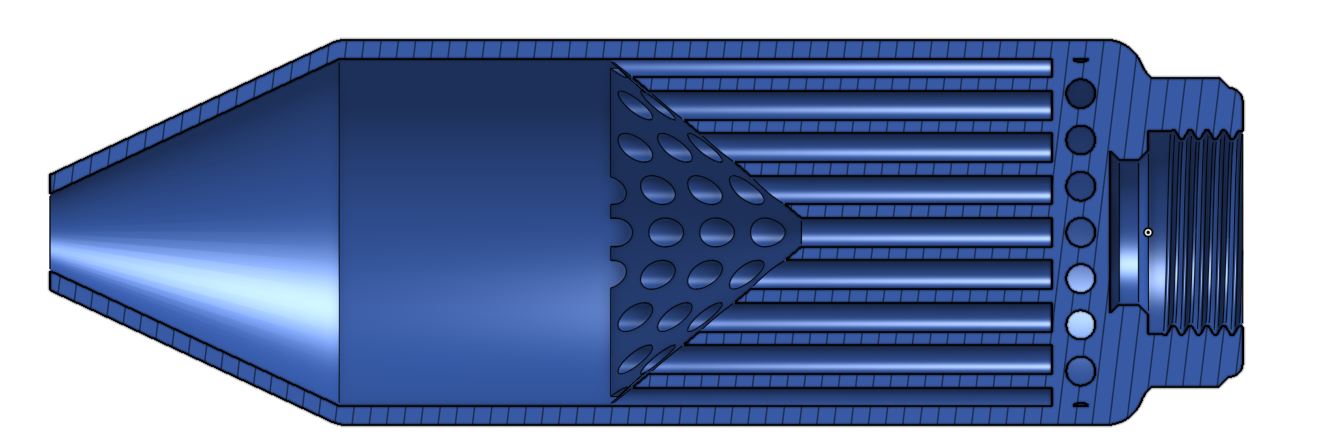 Laminar Flow Nozzle by Steam Labs | Download free STL model ...