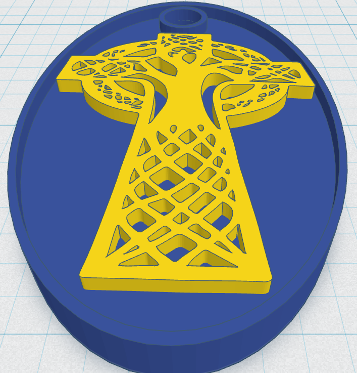 Celtic Cross Keytag 12 by Peter Ennist | Download free STL model ...