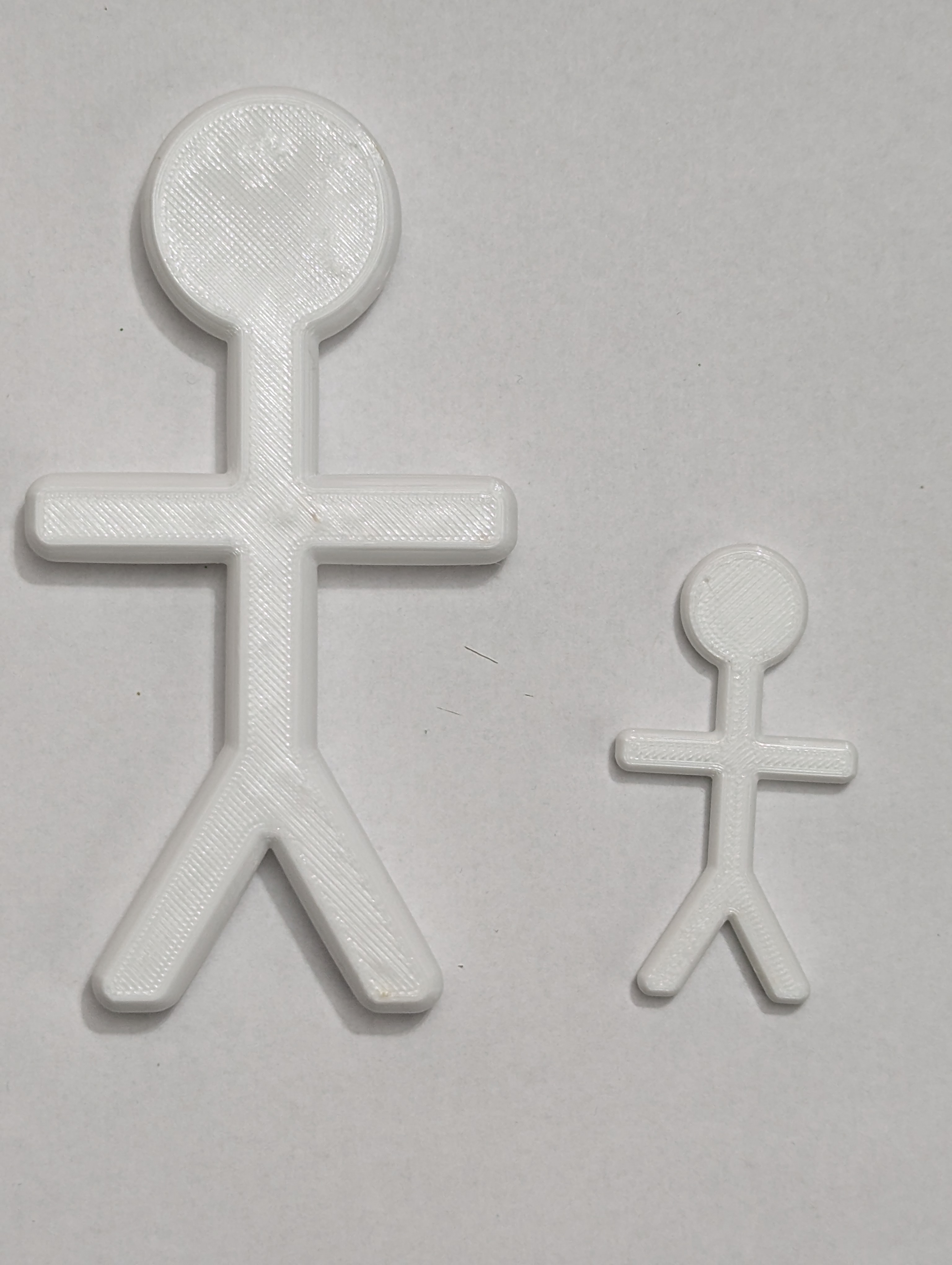 Mini FLEX Stickman - TPU/TPE Test Print With Rounded Sides by Allen ...