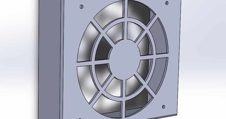 Fan enclosure 120mm by s28 | Download free STL model | Printables.com