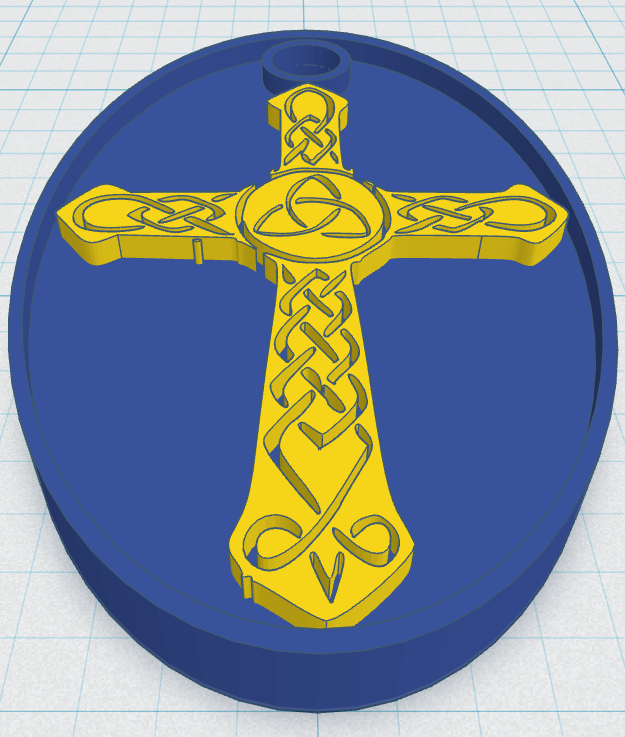 Celtic Cross Keytag 29 by Peter Ennist | Download free STL model ...