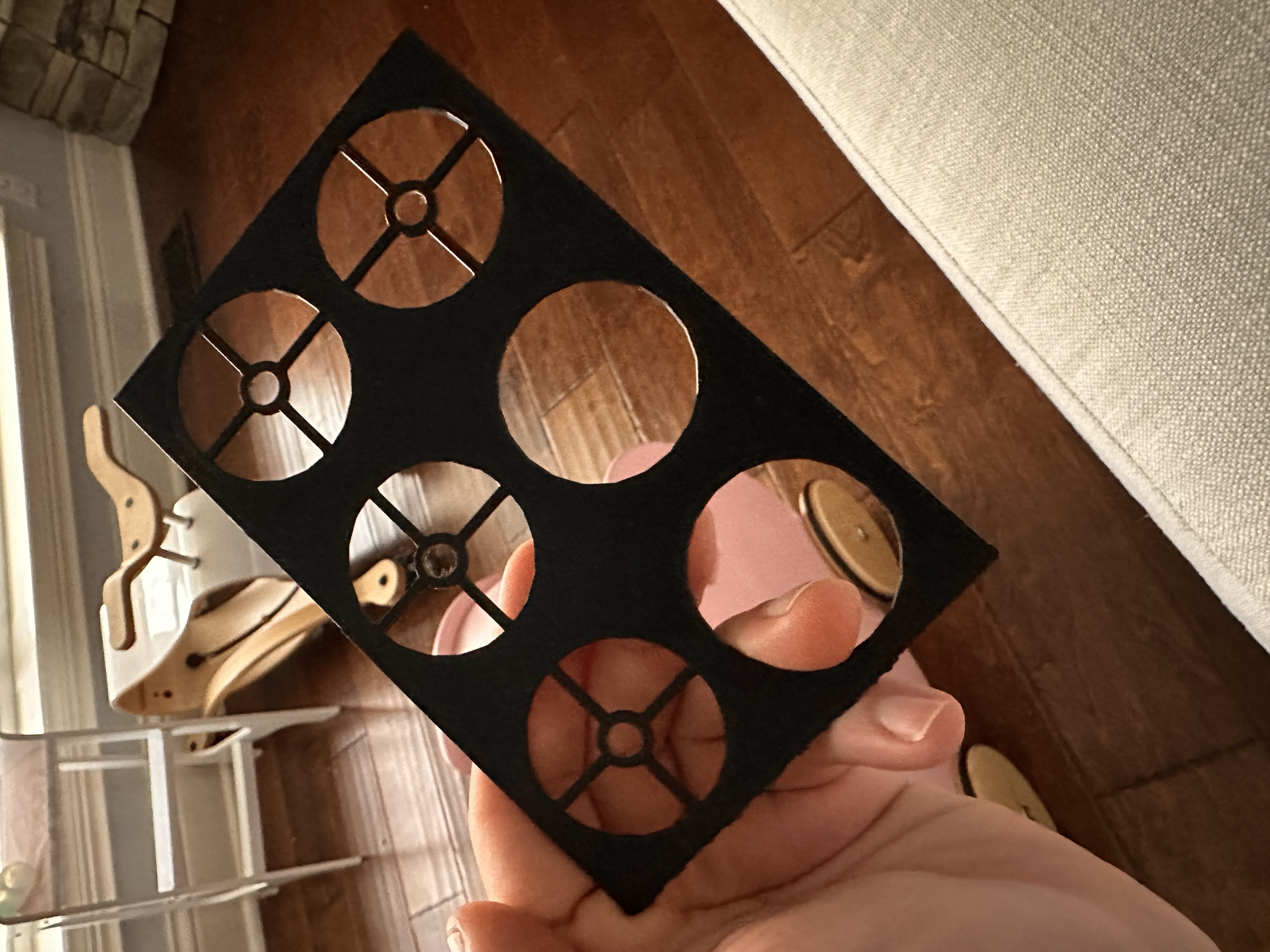 Arcade controls template button jig by Christopher Ortega | Download ...