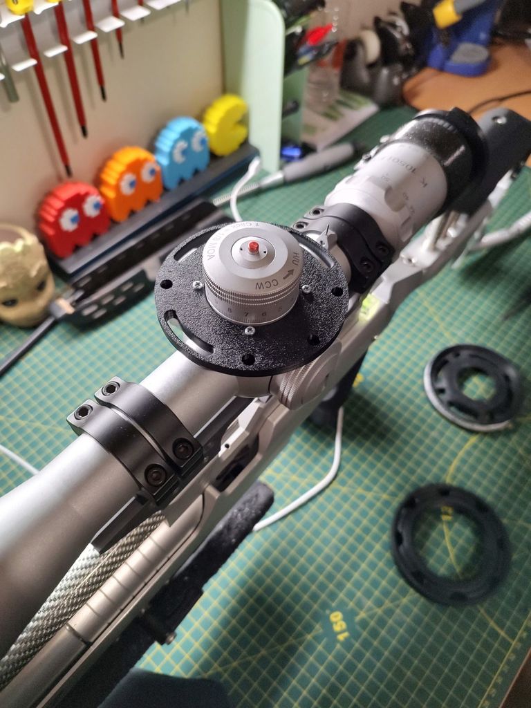 Kahles K1050i FT 95mm Magnetic Parallax Wheel by Panas P | Download ...