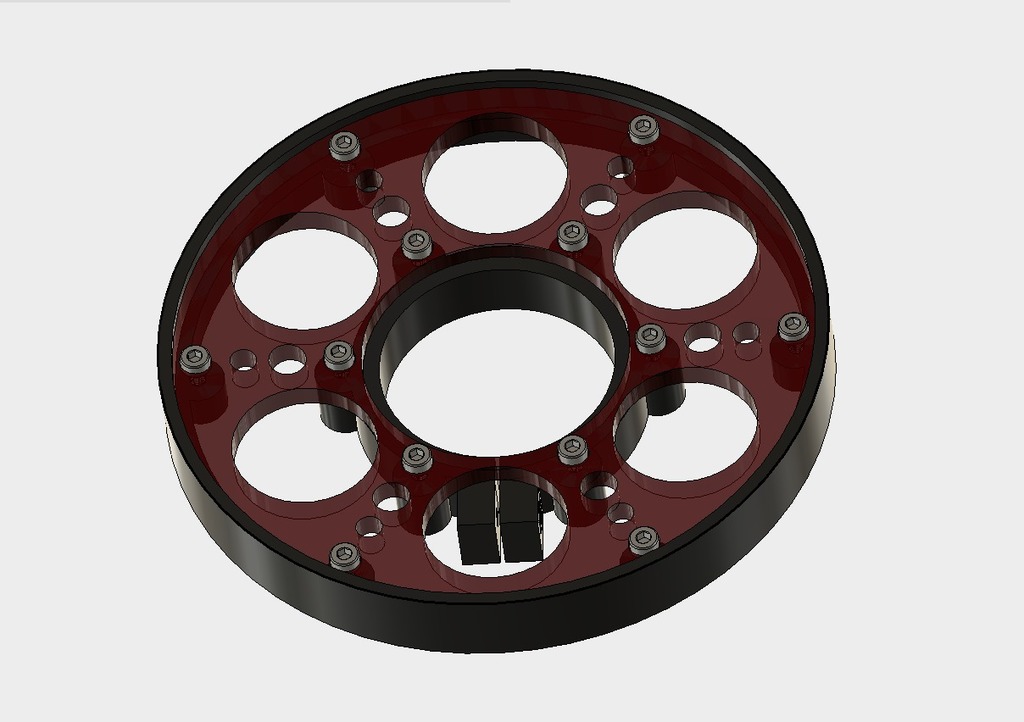 Falcon Parallax Wheel by Panas P | Download free STL model | Printables.com