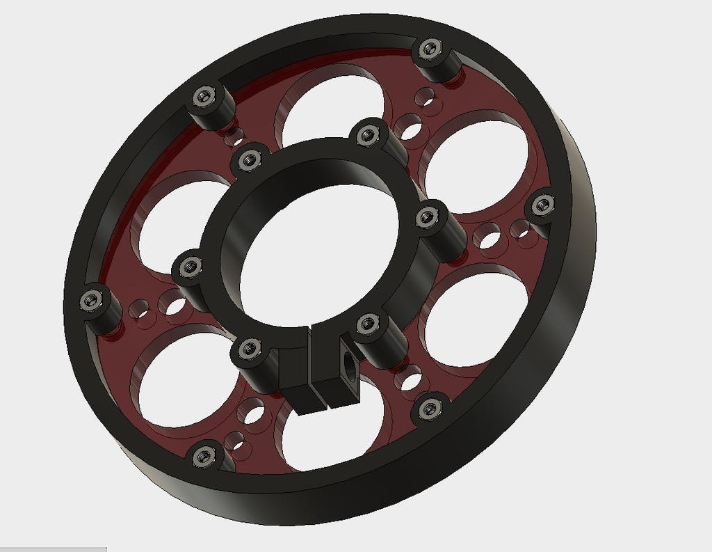 Falcon Parallax Wheel by Panas P | Download free STL model | Printables.com