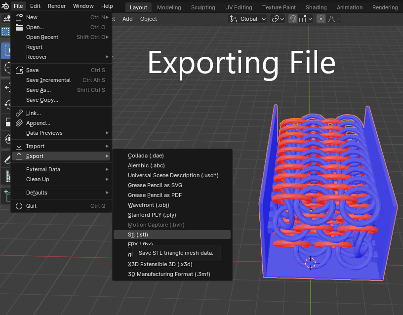 Fully Parametric Chainmail Stack (Blender) by Chainmail Weaves | Download free STL model ...