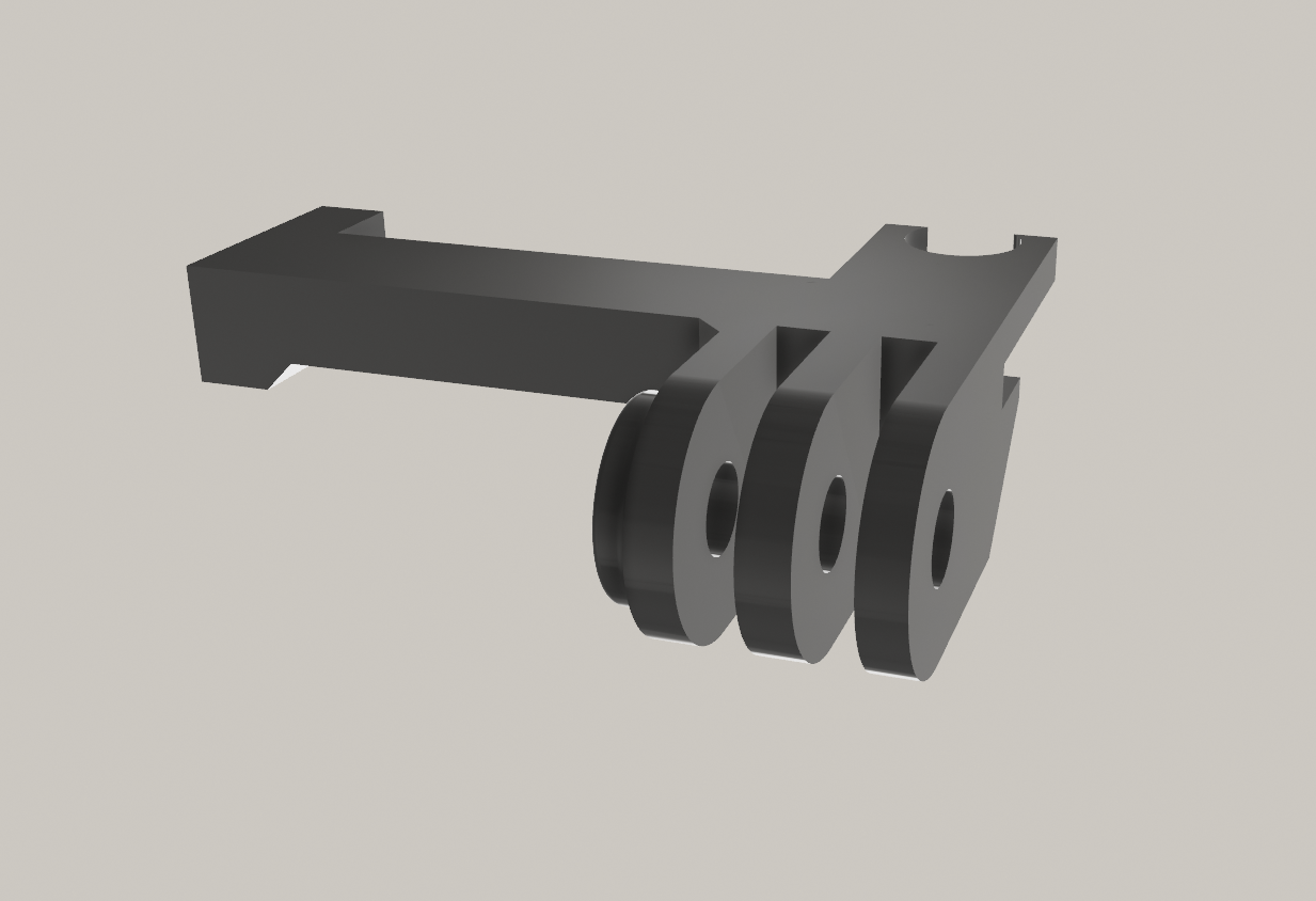 Creality Ender-3 v3 SE GoPro bed mount by Nikodrys | Download free STL ...