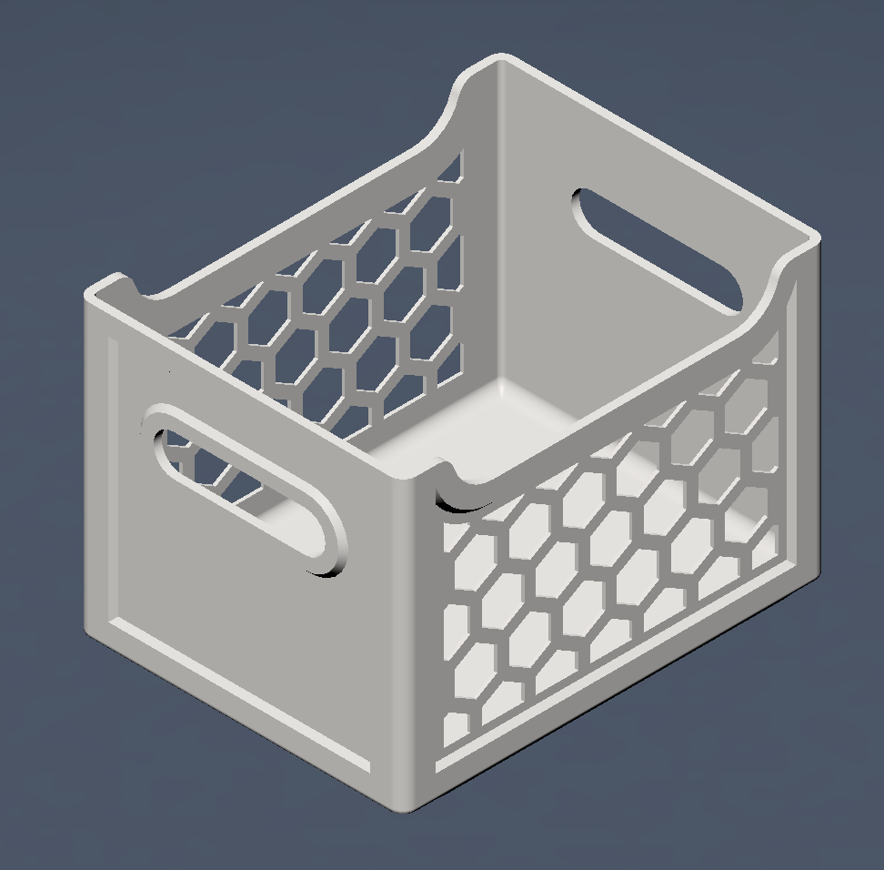 Simplified Stackable Storage Crate By Jattie Download Free Stl Model