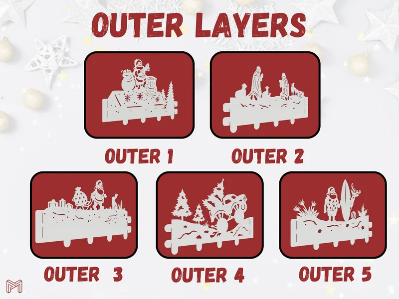 Printable Festive Lanterns for a Merry DIY Christmas and Happy New Year ...