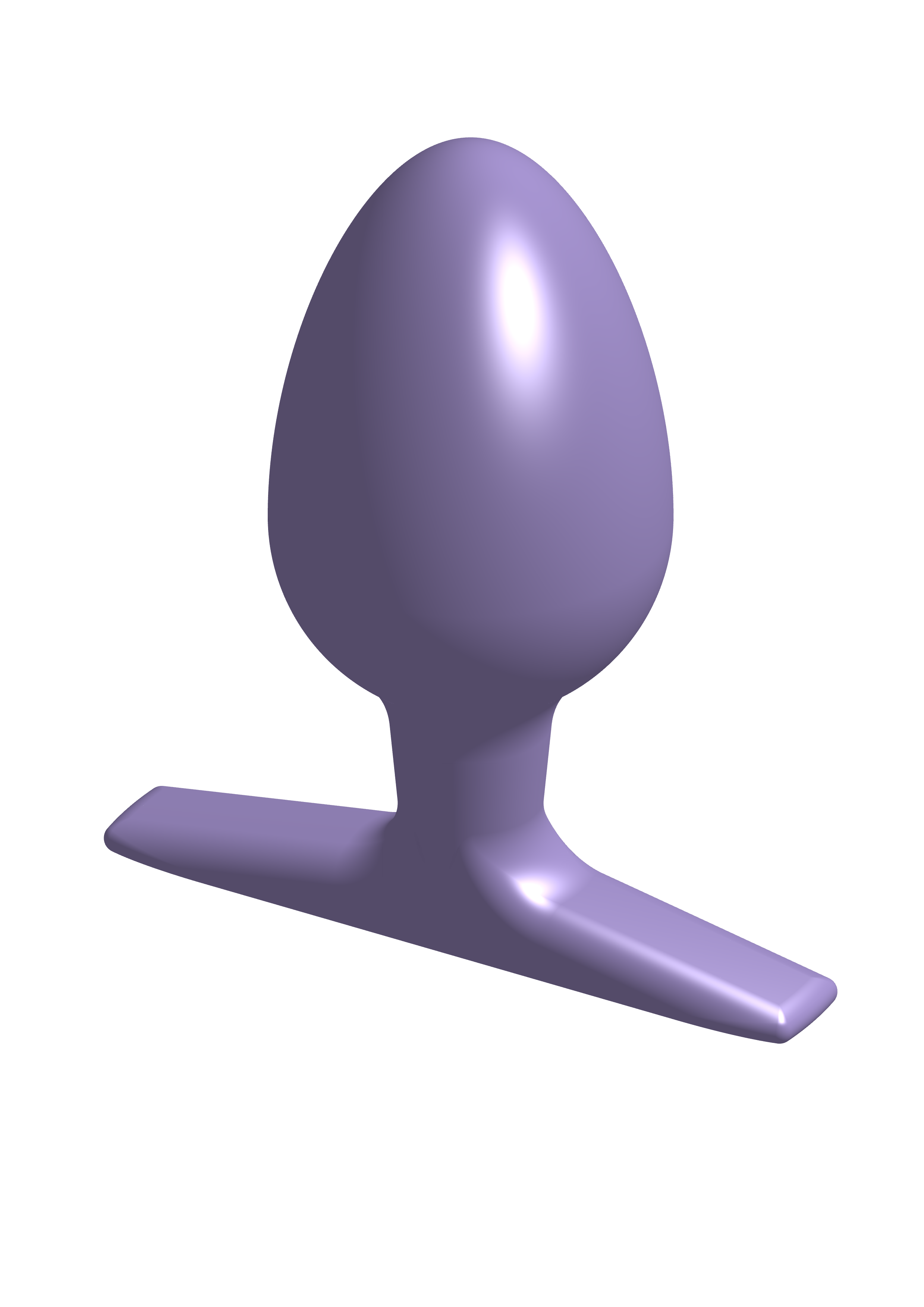 Basic Anal Vaginal Plug Sex Toy By Xtoys Download Free Stl Model