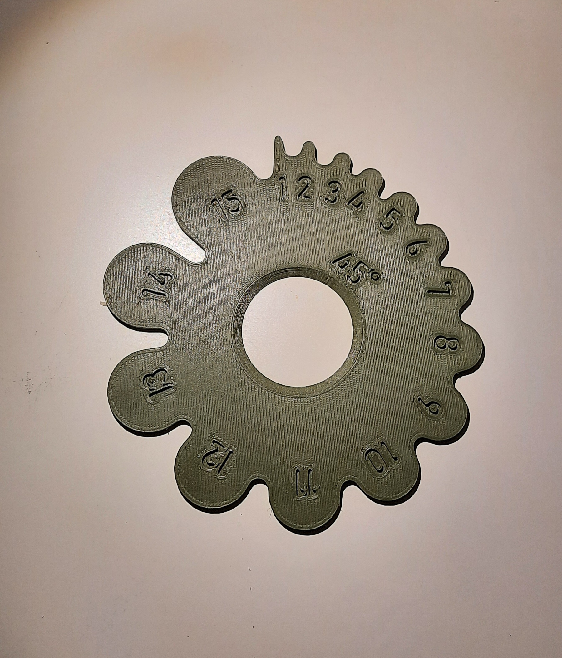 Radienschablone / Radienlehre / inside / Radius gauge by Mart80 ...