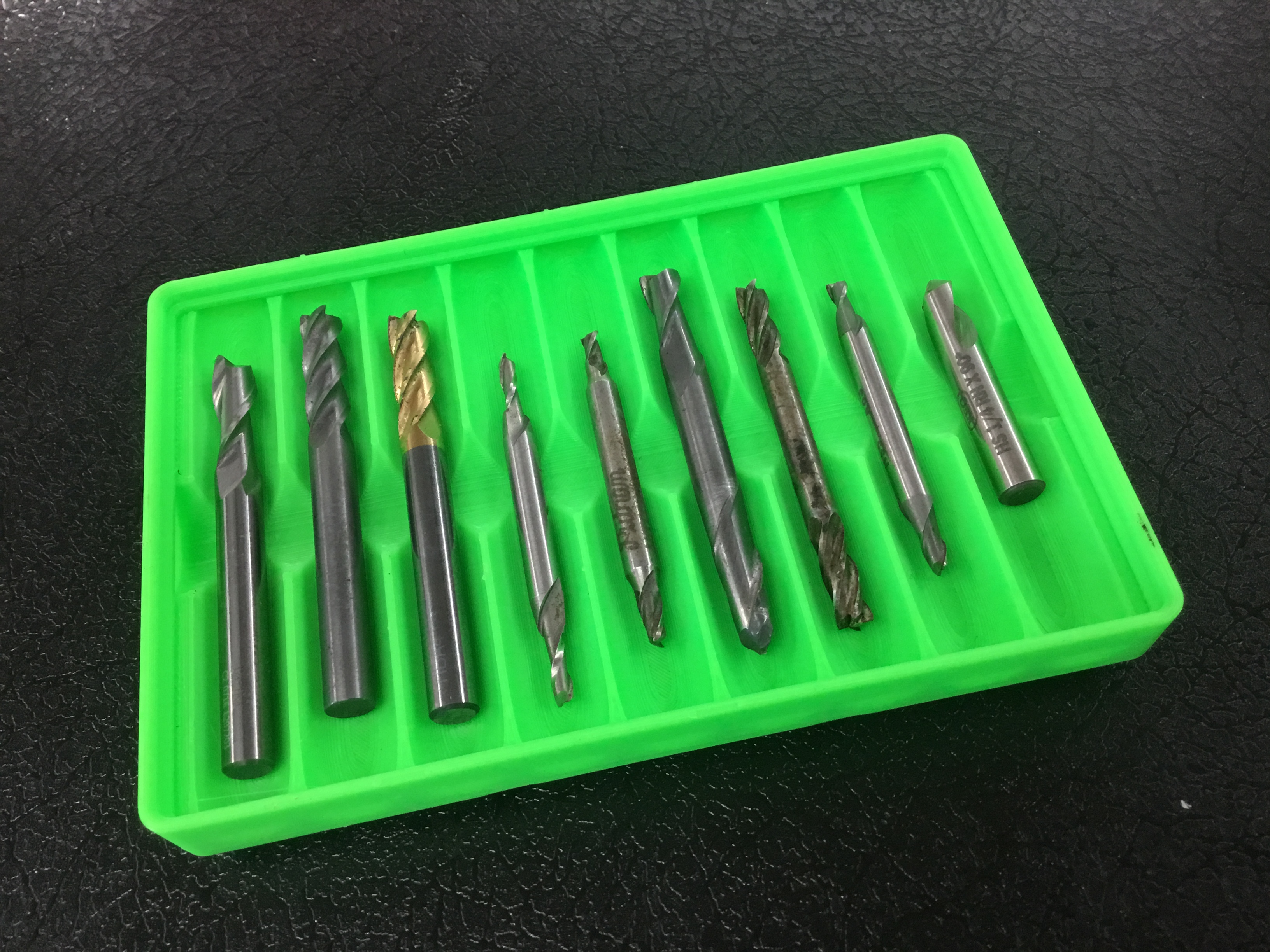 Gridfinity endmill tray by M7 Designs | Download free STL model ...