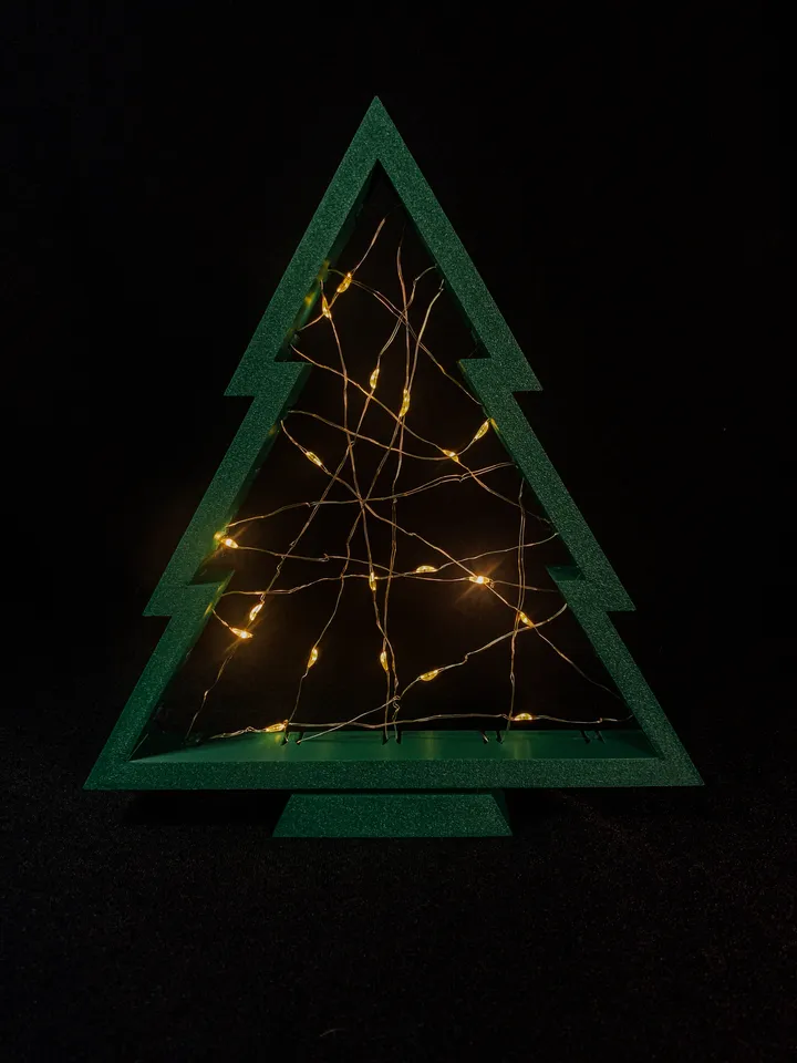 Christmas Tree with Fairy Lights by Conner Kierstead | Download free ...