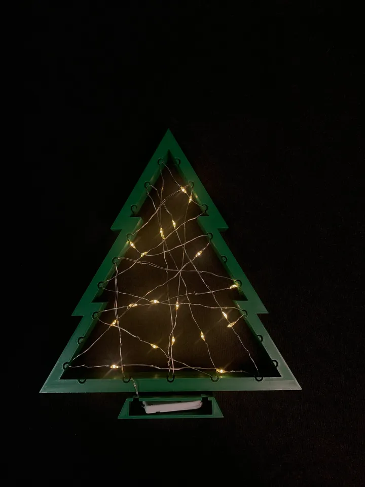 Christmas Tree with Fairy Lights by Conner Kierstead | Download free ...