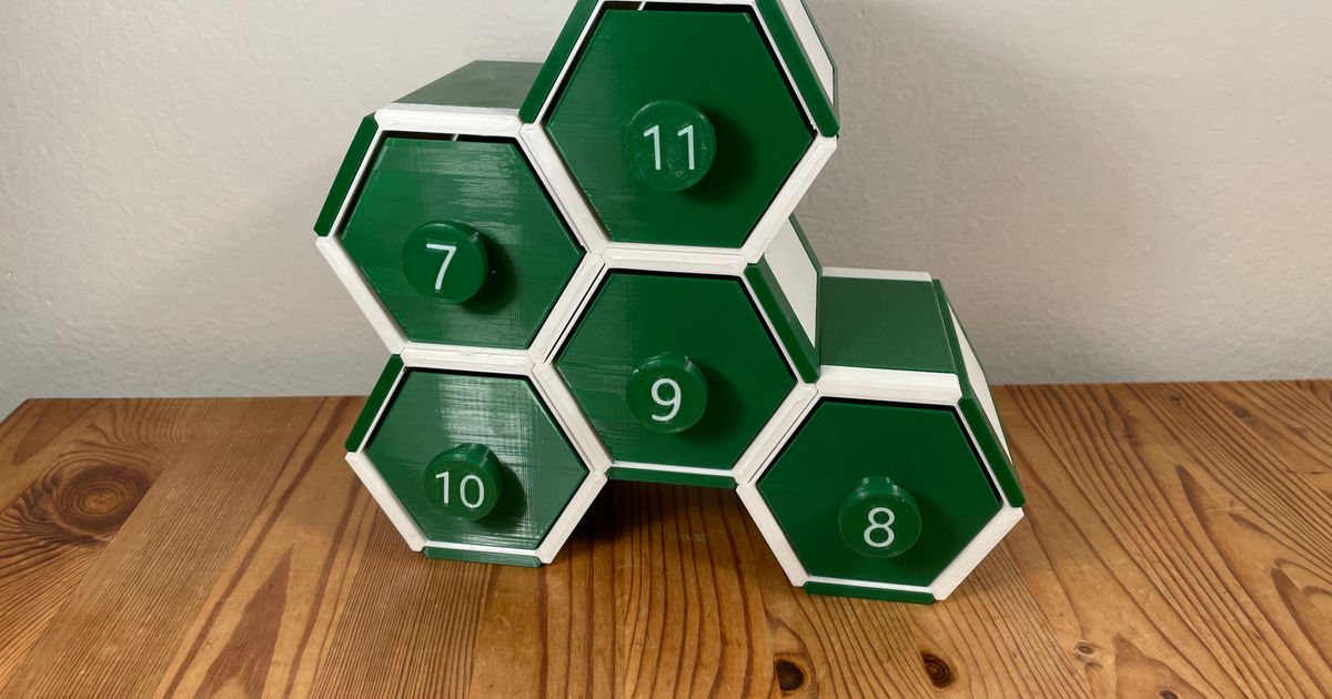 Modular hive shelf by Jáchym Tiskne | Download free STL model ...