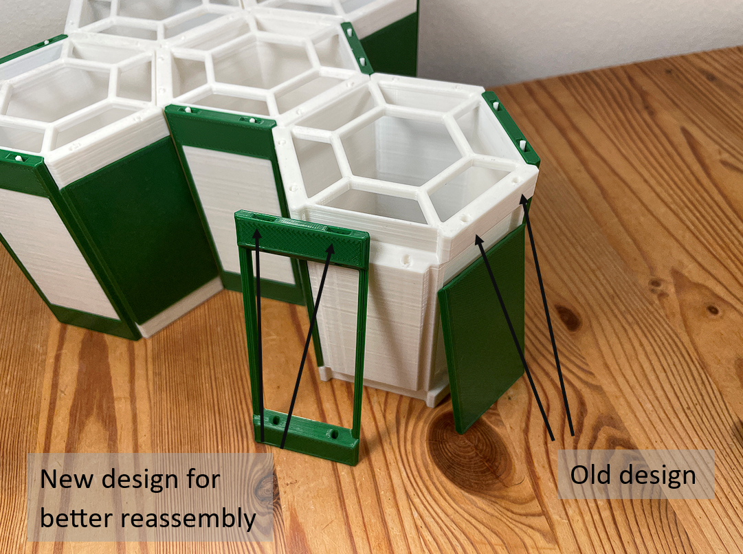 Modular hive shelf by Jáchym Tiskne | Download free STL model ...
