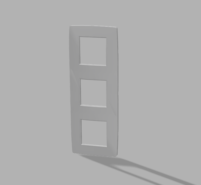 Niko coverplate (single & triple) by Kevin Hulsmans | Download free STL ...