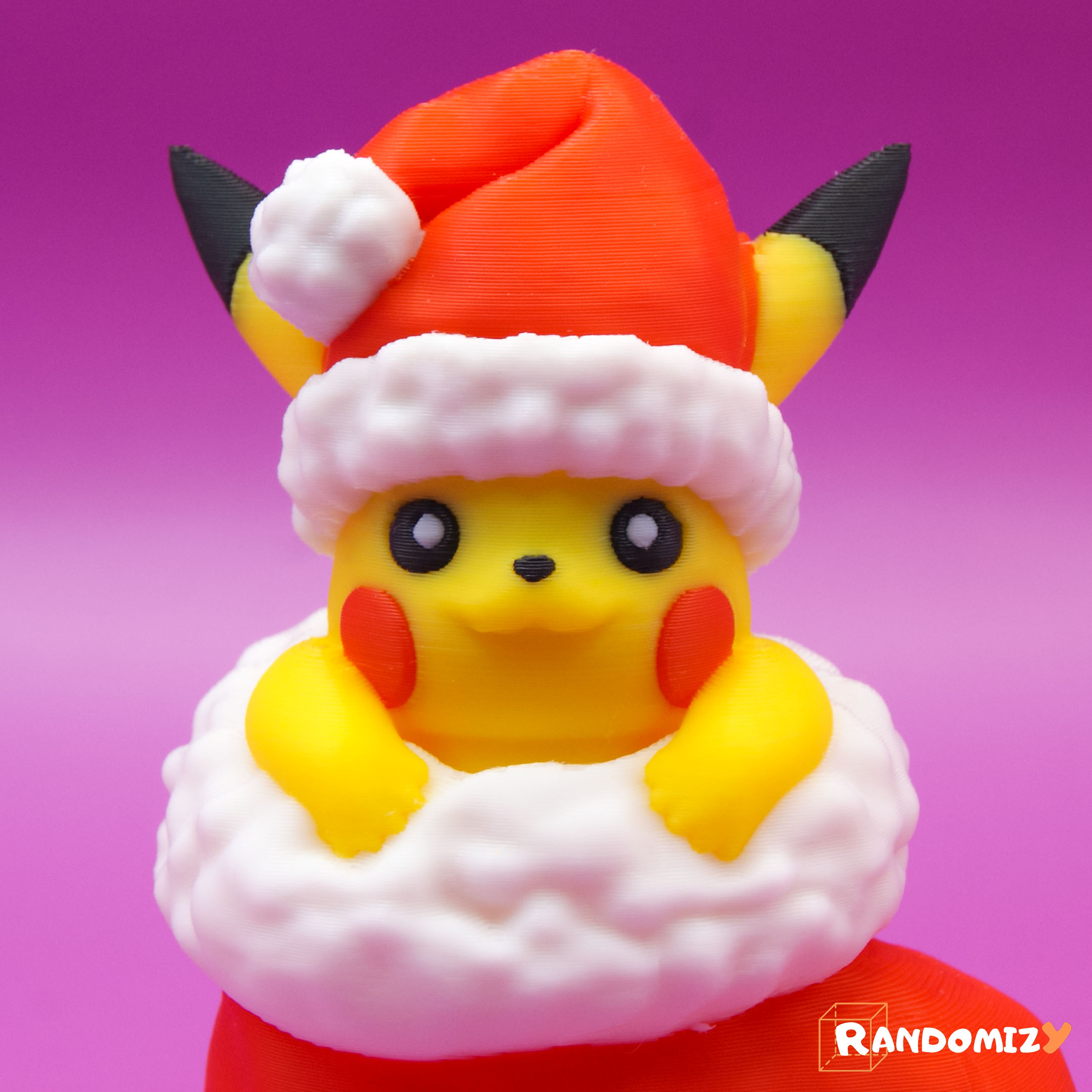 Pikachu in a Christmas Sock_Pose 1 (Normal Sock)(Fanart) by Randomizy ...