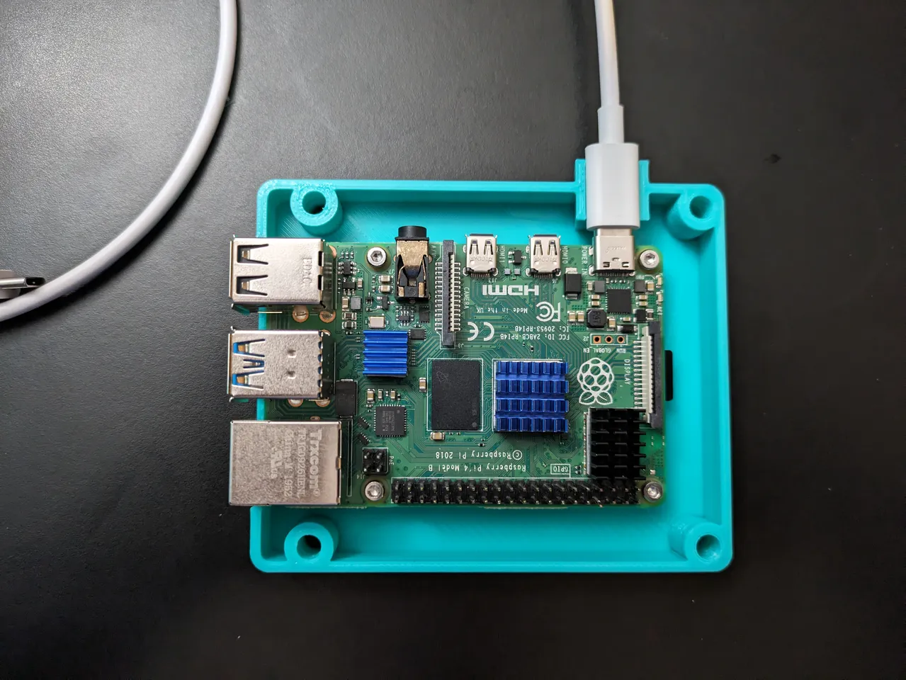Raspberry Pi 4 Case by Ryan Cavanaugh | Download free STL model ...