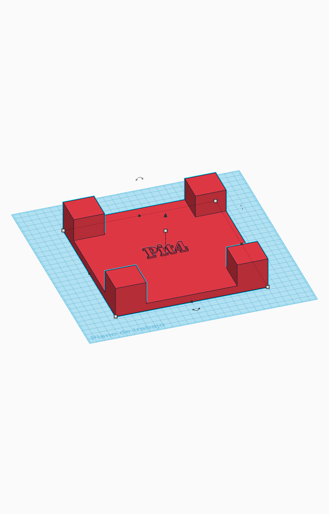 Screen base 20x20 by Pit4 | Download free STL model | Printables.com