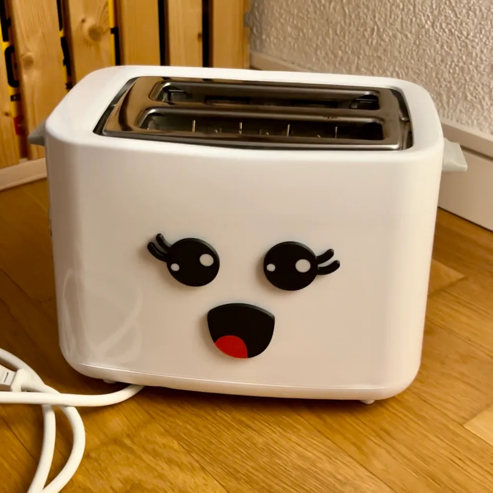 HAPPY TOASTER by 3dworkbench | Download free STL model | Printables.com