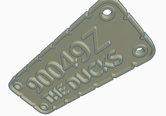 VEX IQ License Plate von blobbo | Kostenloses STL-Modell herunterladen ...