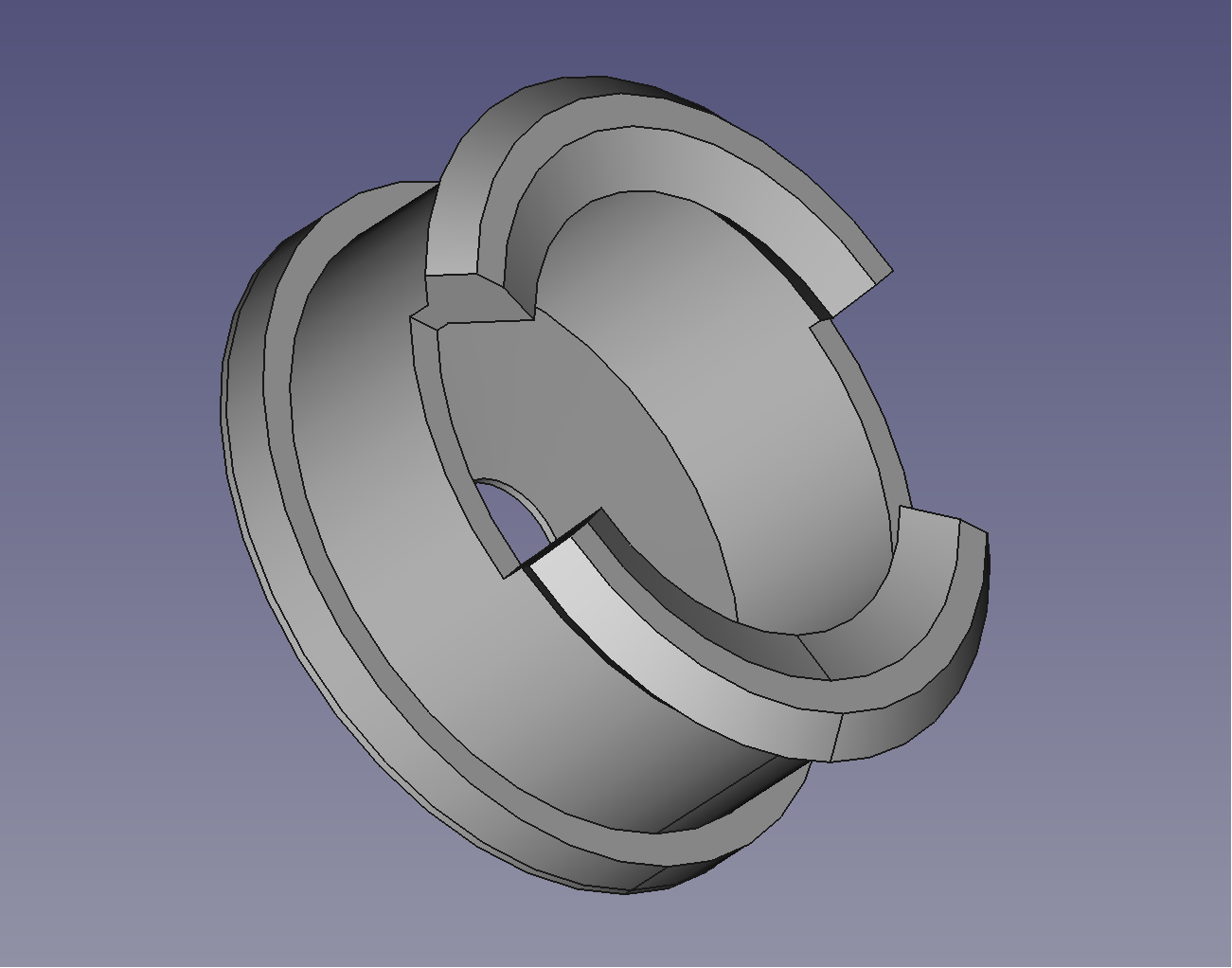 Lid fitting for flexible corrugated ISO pipe (EN20, EN25, EN40) by lual ...