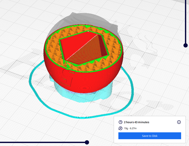 Circular Dice with 6 Sides by Seanoob | Download free STL model ...