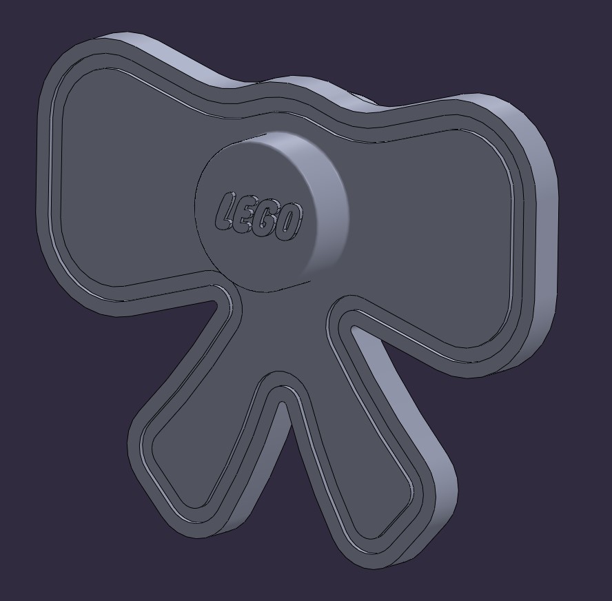 Lego Ribbon for Christmas Wreath by Samuel Gélinas | Download free STL ...