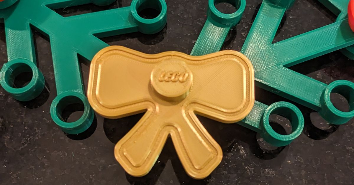 Lego Ribbon for Christmas Wreath by Samuel Gélinas | Download free STL ...