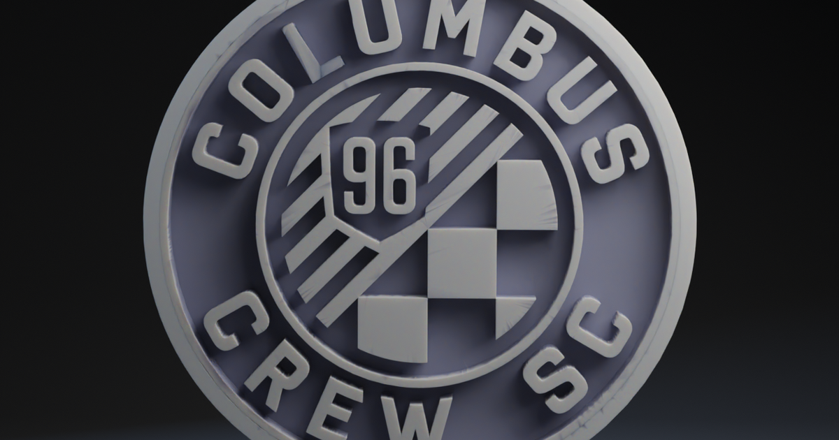 Columbus Crew Logo by Peter Farell | Download free STL model ...