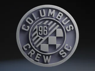 Columbus Crew Logo by Peter Farell | Download free STL model ...
