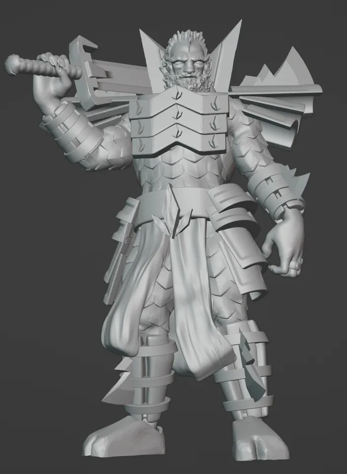 Fire Giant - Emberkarg by Papa Boojum | Download free STL model ...