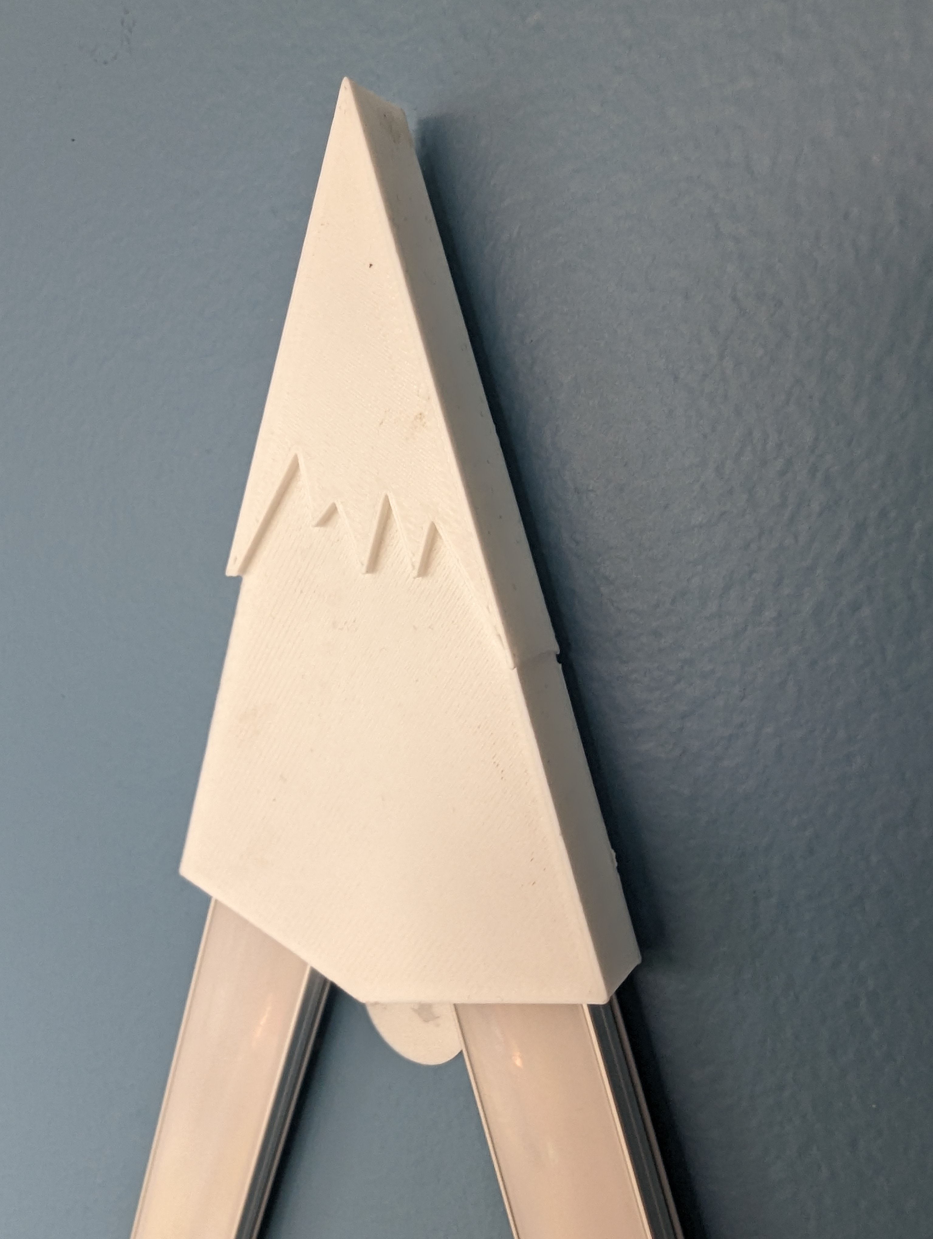 Mountain Peaks WLED wall art by djdrey909 | Download free STL model ...