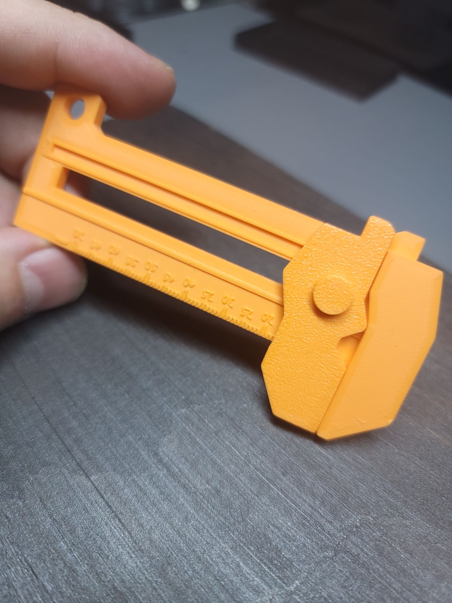 Keychain Calipers by Grayfaux | Download free STL model | Printables.com