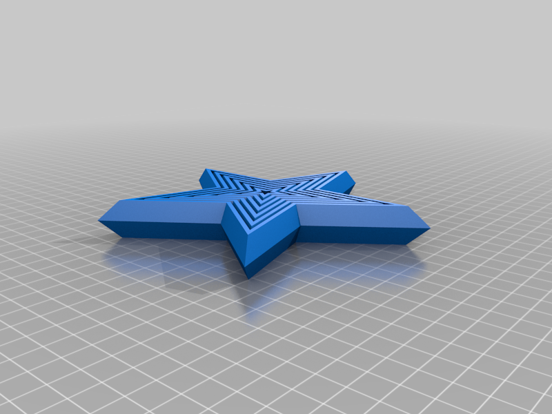 Collapsing Christmas Star by Makersmanifest | Download free STL model ...